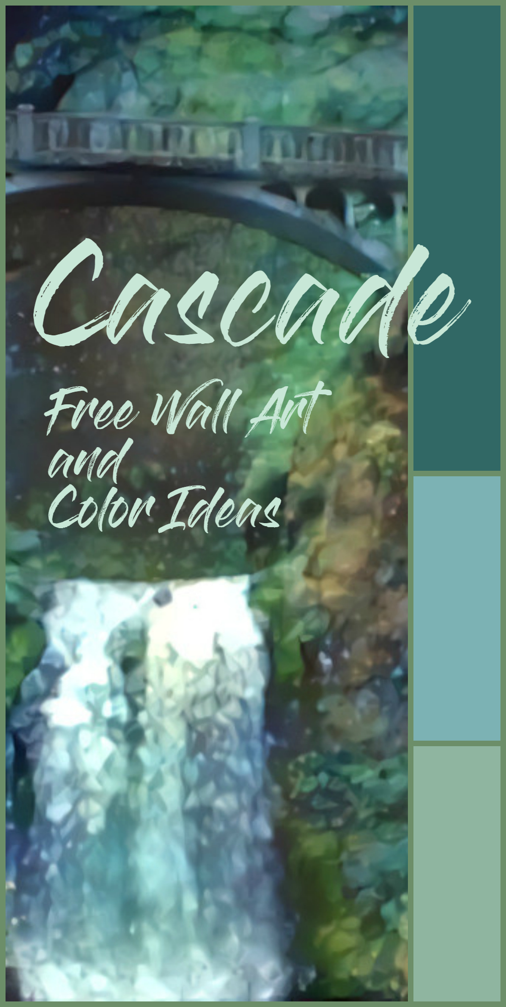Cascade: Free Wall Art and ColorIdeas by Don Berg